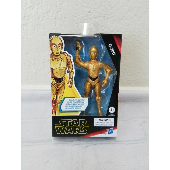Hasbro | Toys | Star Wars Galaxy Of Adventures C3po Droid Demolition ...